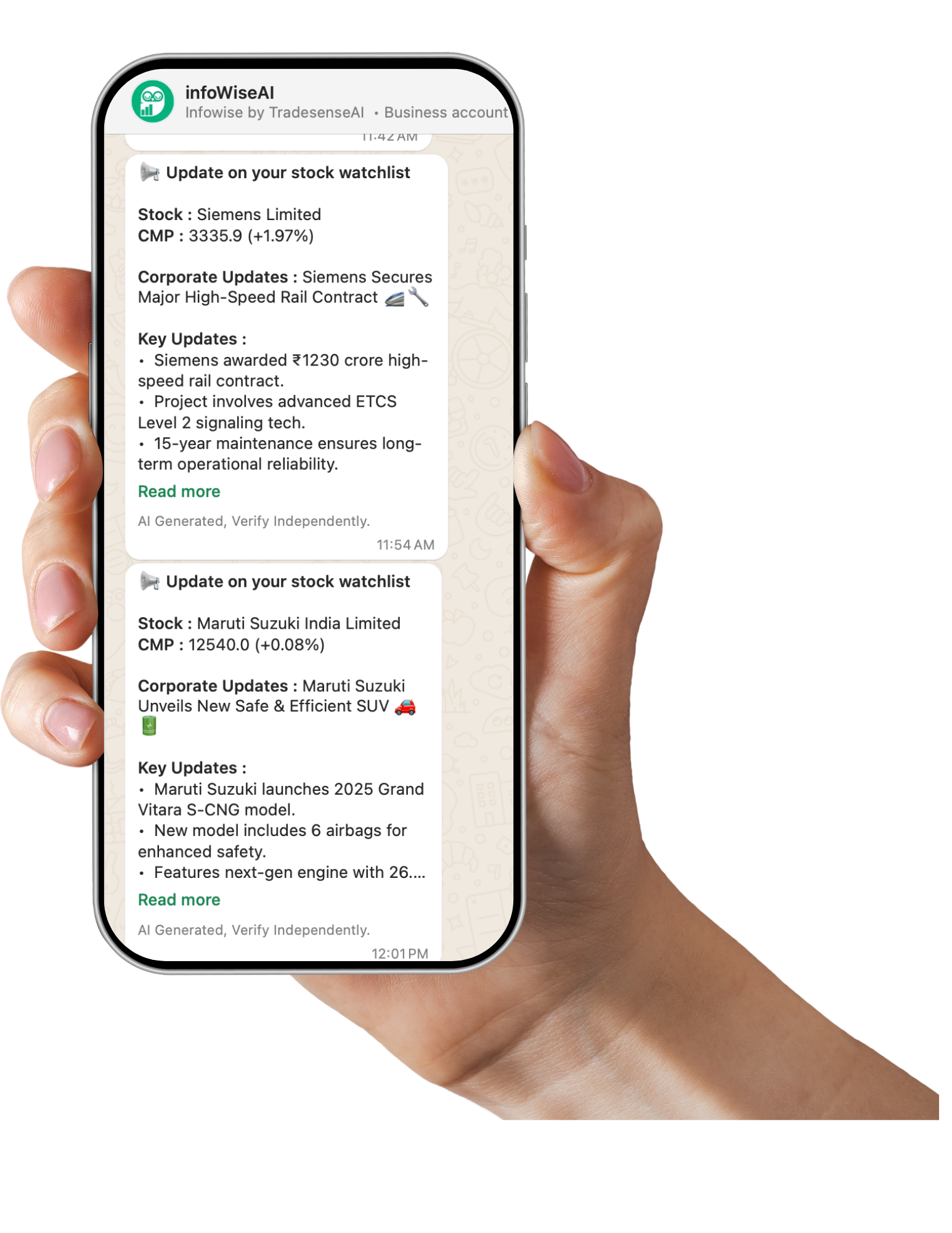 infoWise - Smarter Insights. Wiser Investments.
